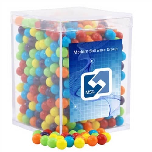 Mini Jawbreakers Candy in a Clear Acrylic Square Box ...