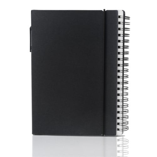 Spiral Notebooks with Elastic Closure | EverythingBranded Canada