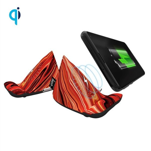 The Wedge™ Mobile Device Stand with Built-in Wireless Cha ...